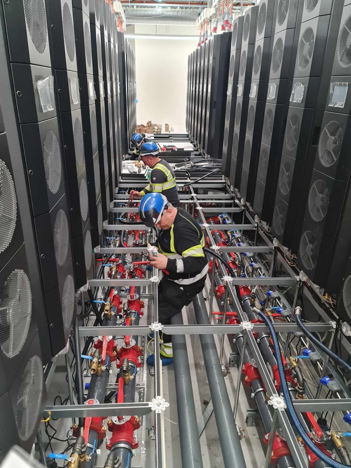 Byggingen av AQ Compute Norway AS sitt nye datasenter. - Lysteknikk ...